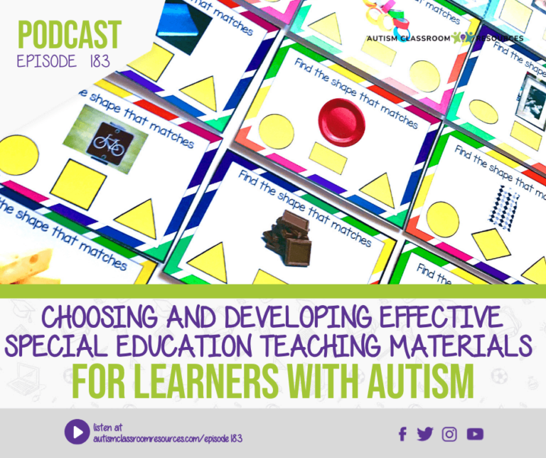 Developing Effective Special Education Teaching Materials for Autism ...